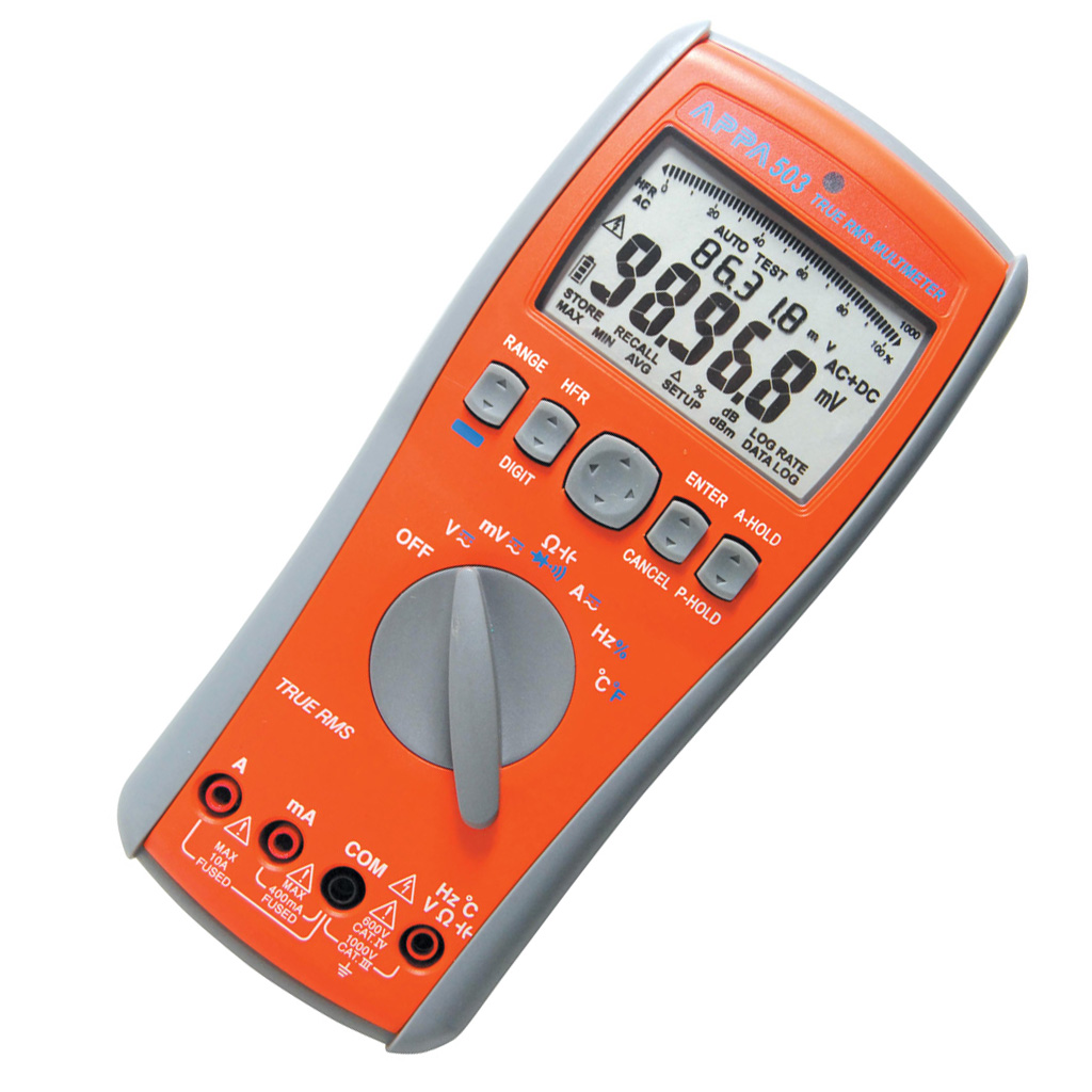 مولتی متر دیجیتال با قابلیت اتصال به کامپیوتر APPA 503N - ربات افزار